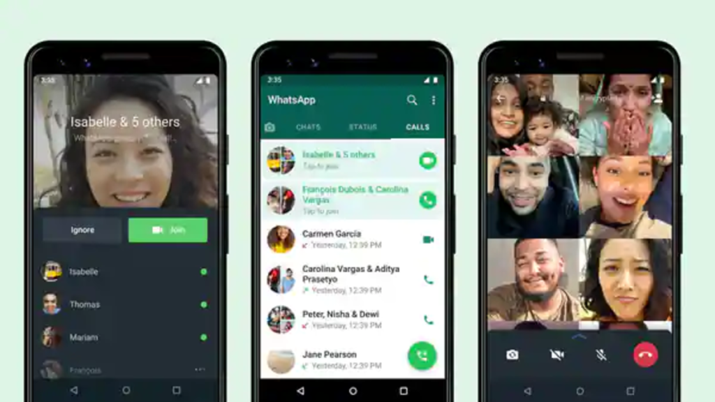WhatsApp Praktische Funktion F r Gruppenanrufe